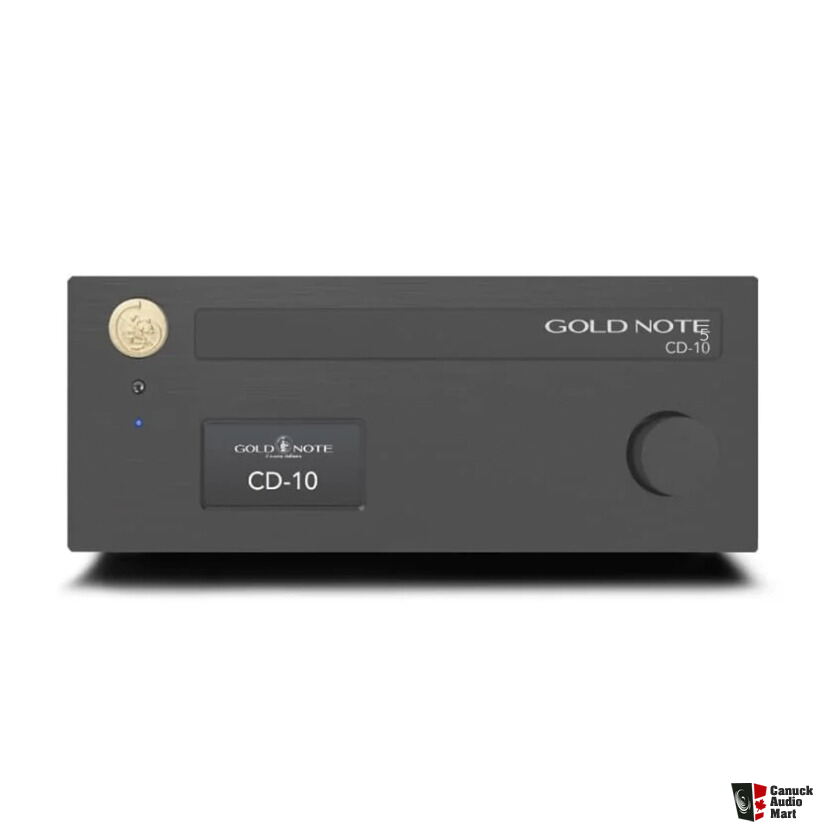 GOLD NOTE CD-10 CD Player (Black): NEW-IN-BOX; Full Warranty; 40% Off ...