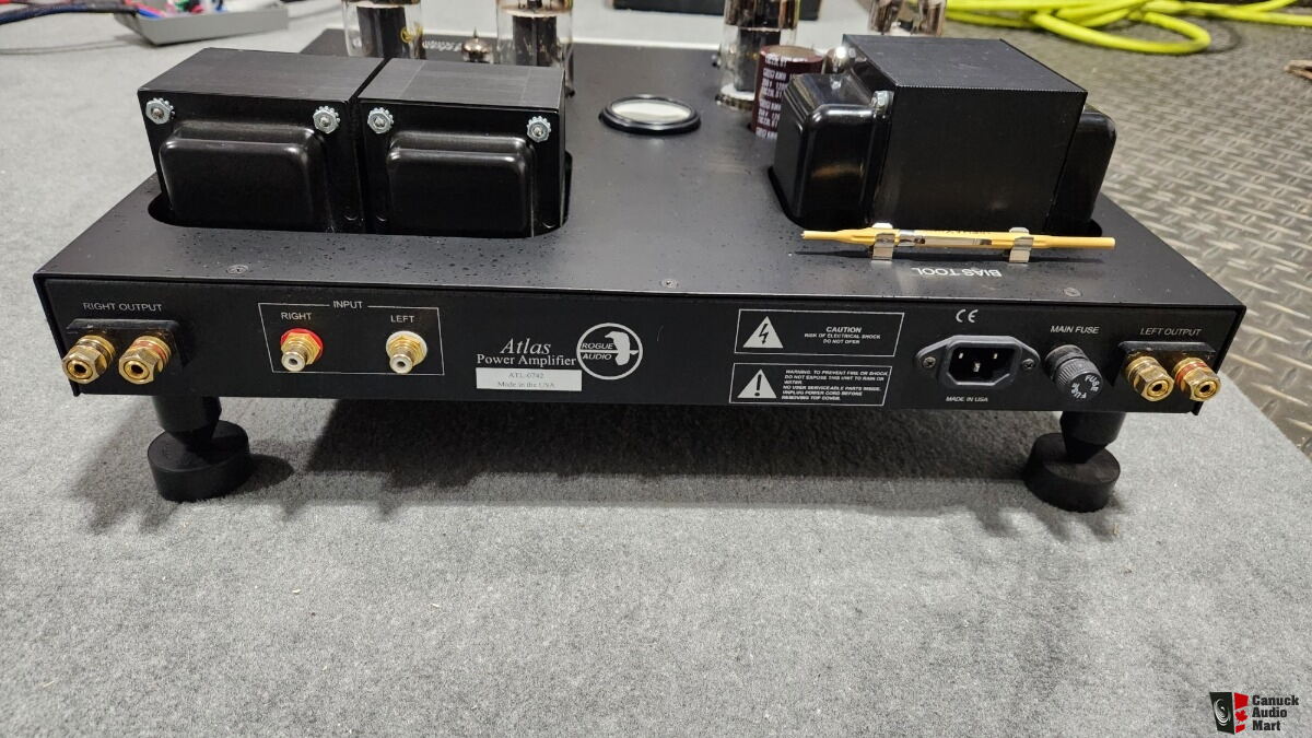 Rogue Audio Atlas Magnum Tube Power Amp. 100WPC Photo #6027306 - Canuck ...