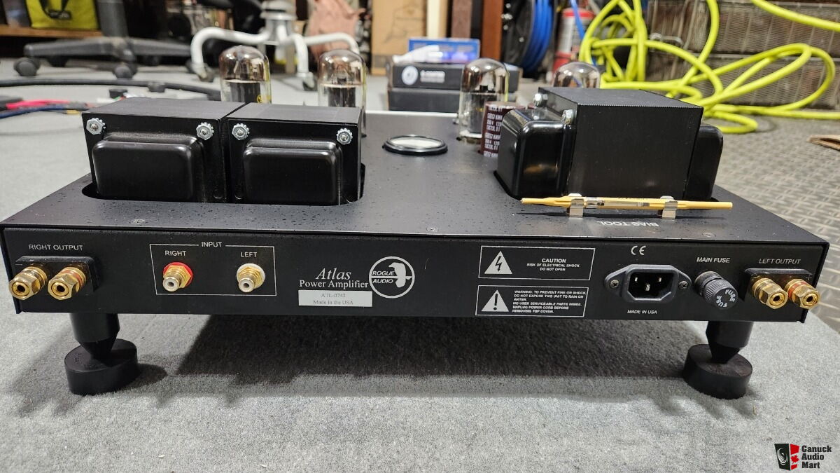 Rogue Audio Atlas Magnum Tube Power Amp. 100WPC Photo #6027310 - Canuck ...