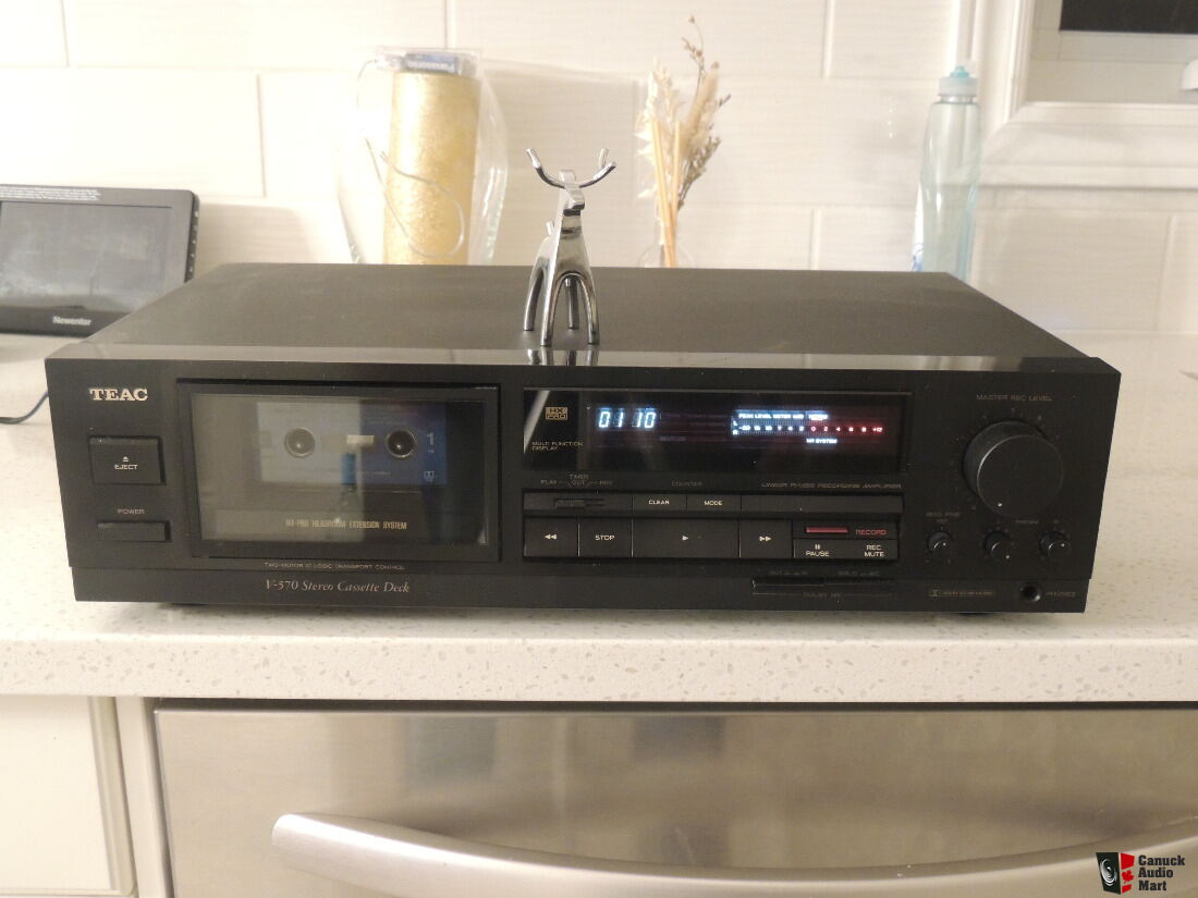Teac V-570 Cassette Deck-Dolby B,C,HX-PRO, Metal Capable,Made in Japan ...