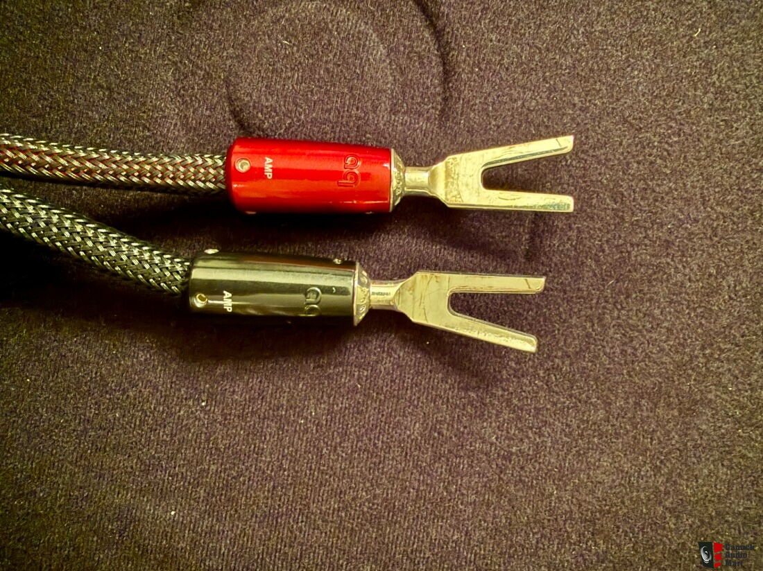 AudioQuest Firebird Zero | High-End Speaker Cables (8 ft, Spades) Photo ...