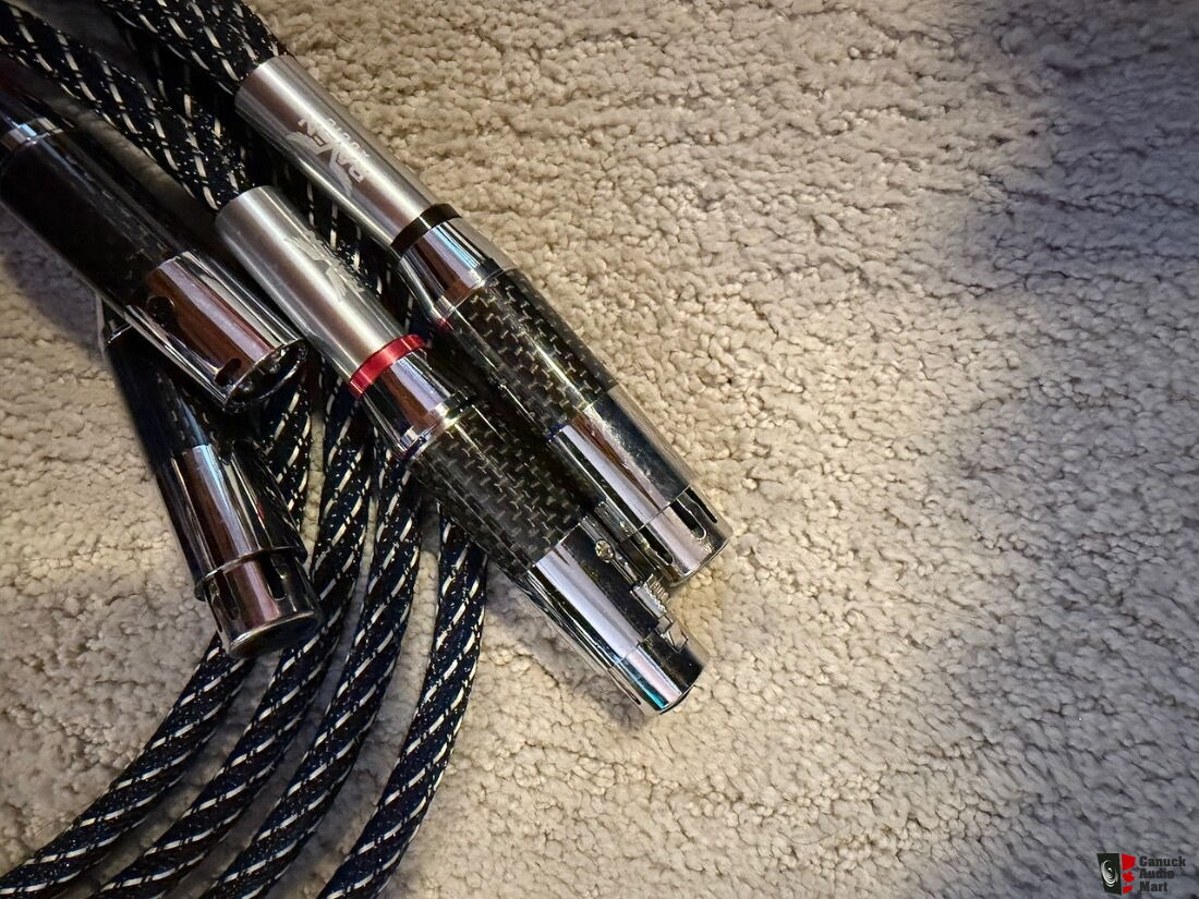 Raven Audio Soniquil XLR Balanced Interconnect Cables - 1M - Free ...