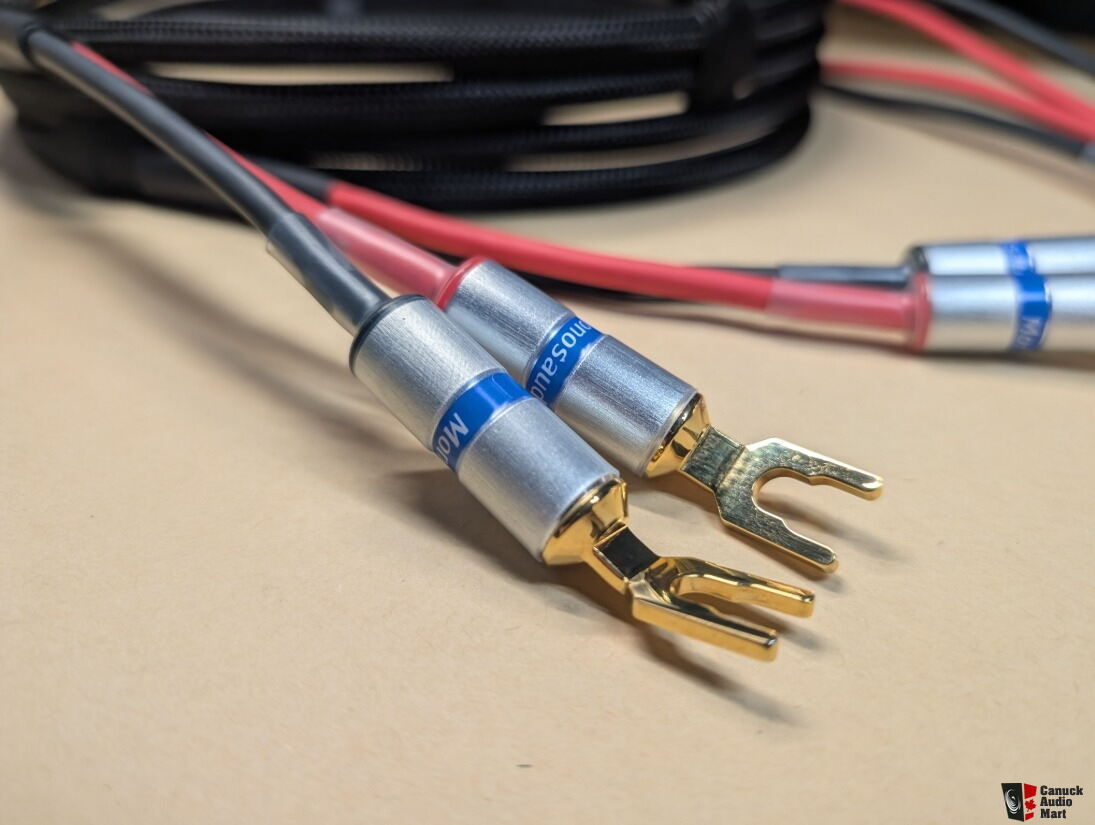 LIQUIDATION (never used): 10 Gauge 2.5m speaker cable DEMO set with ...