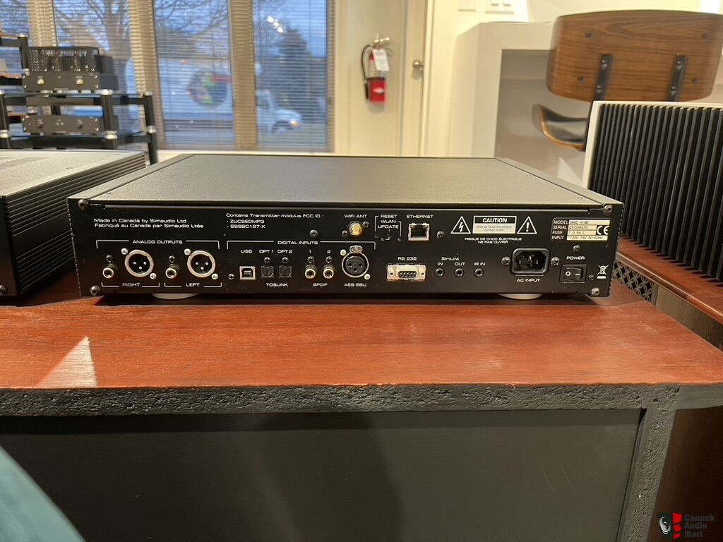SimAudio Moon 280D Streamer/DAC w/Mind 2 (Black): Excellent Trade-In ...