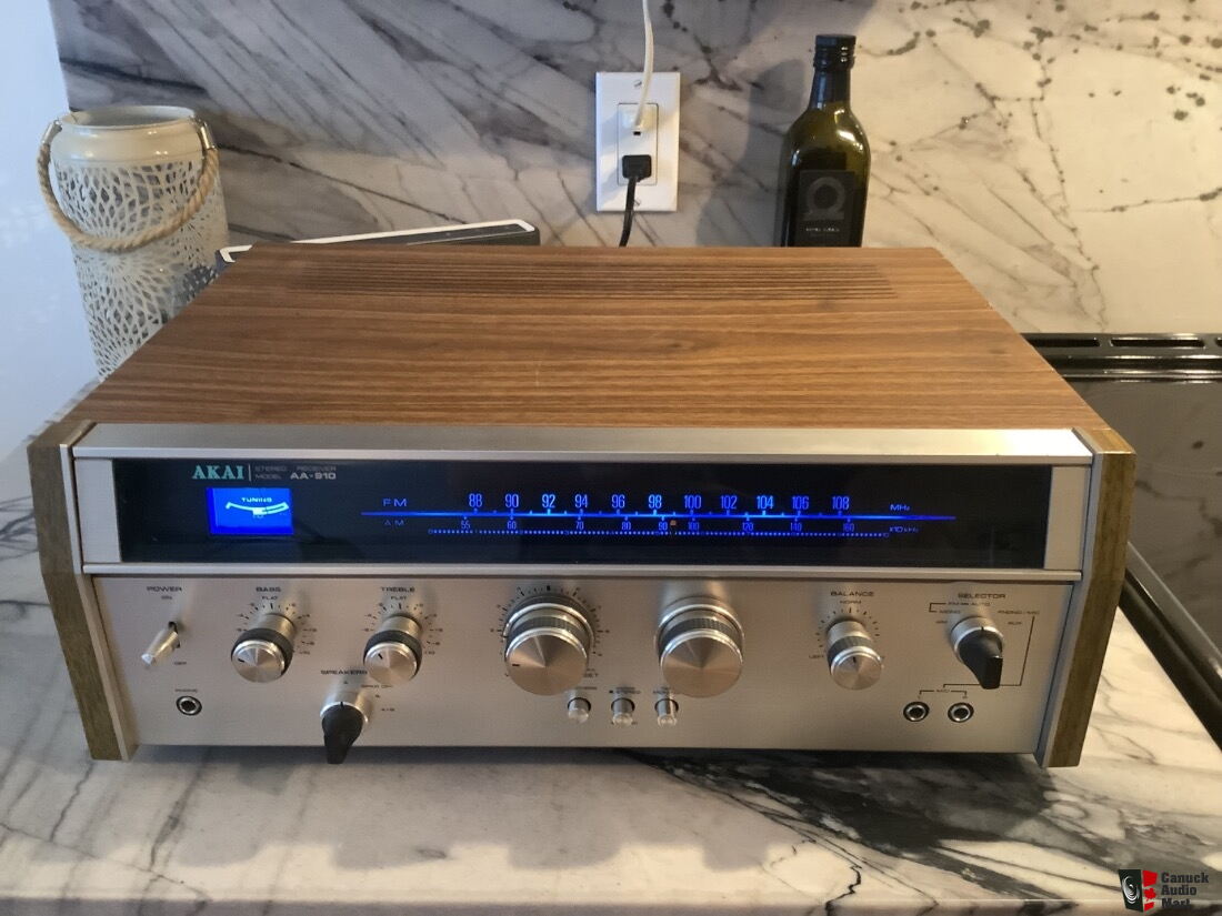 Akai AA-910 stereo system receiver, works great, 250$ For Sale - Canuck ...