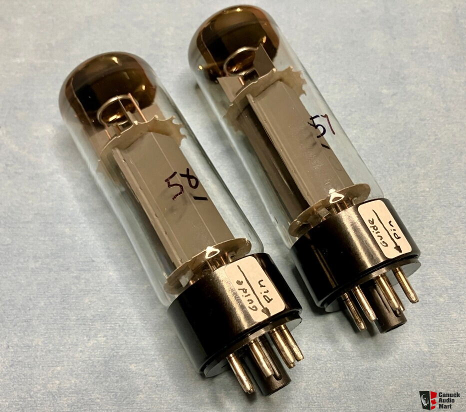 Pair of EL34 Vintage Tubes MULLARD Photo #6034675 - Canuck Audio Mart