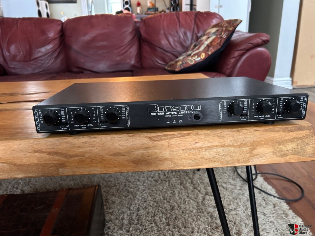 Bryston 10B Electronic Crossover (Sub Version) For Sale - Canuck Audio Mart