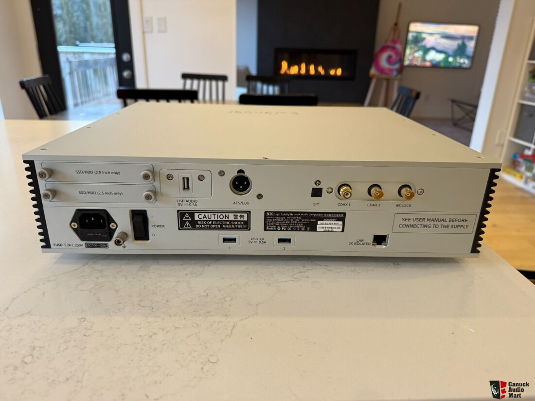 Aurender N20 Reference Music Server/Streamer - Dual 1TB SSD Storage ...