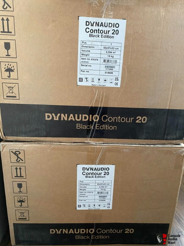 Dynaudio Contour 20 BLACK EDITION Photo #6041212 - US Audio Mart