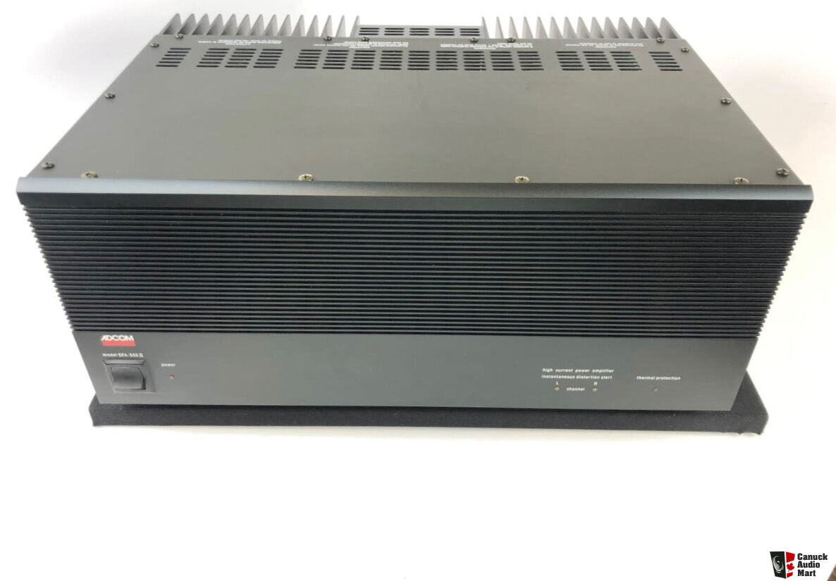 Adcom GFA-555 II power amplifier Photo #6041359 - Canuck Audio Mart