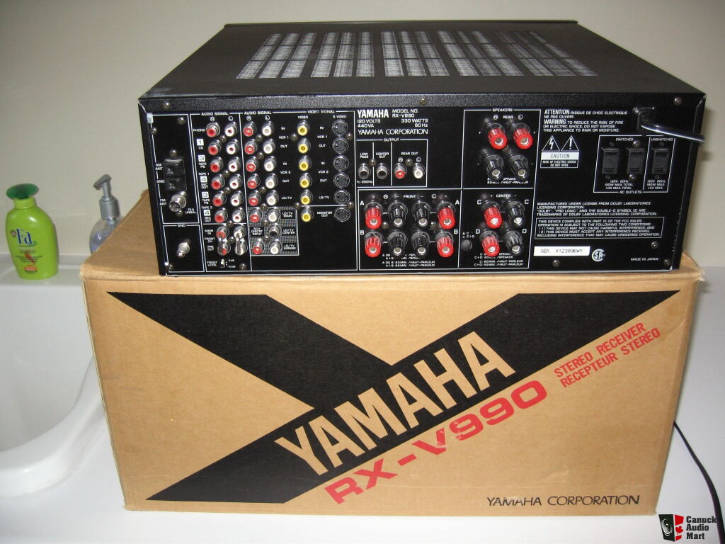 YAMAHA RX-V990 RECEIVER & DDP-1 SURROUND PROCESSOR Photo #604272 ...