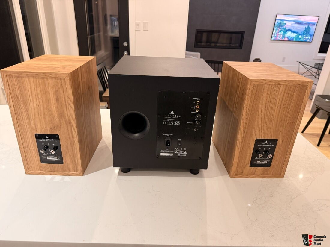Triangle Borea BR03 + Tales 340 Subwoofer — Audiophile 2.1 System with ...