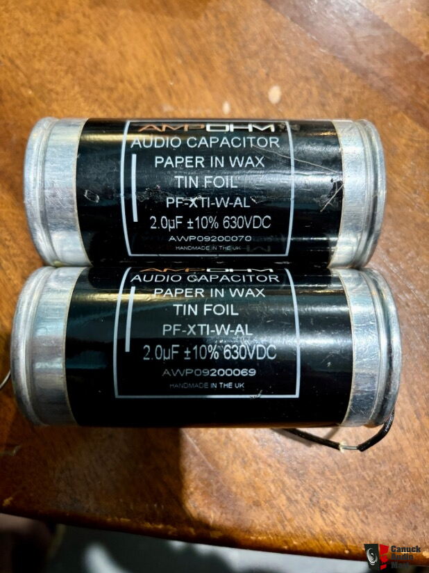 7 Pairs Audiophile Hi-Fi Audio Capacitors - Full Set Only - $230 Photo ...