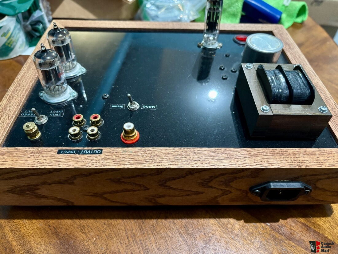 Handcrafted David Yee MM Tube Phono Preamp - Audiophile Sound Photo ...
