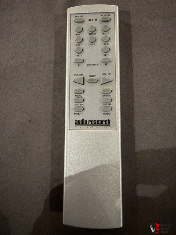 Audio Research Ref 6 Preamp (ARC REF 6) Photo #6044889 - Canuck Audio Mart