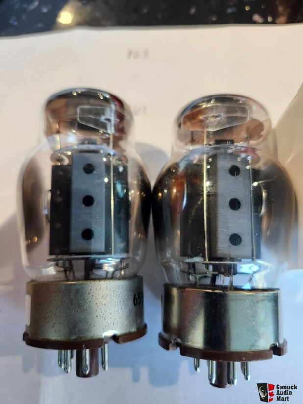 Pair RCA 6550 Power Tubes Photo #6047091 - Canuck Audio Mart