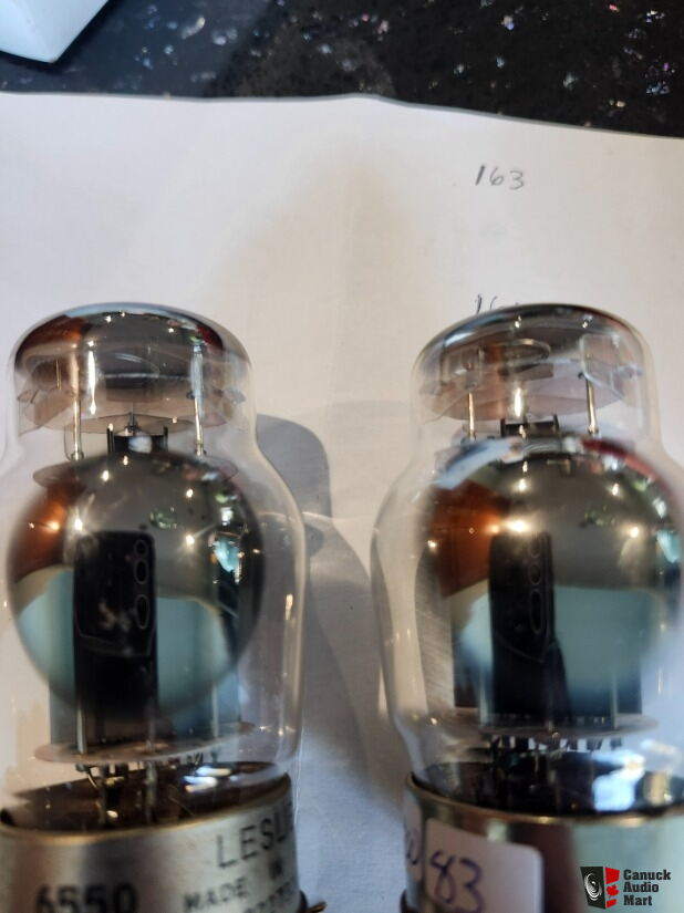 Pair RCA 6550 Power Tubes Photo #6047094 - Canuck Audio Mart