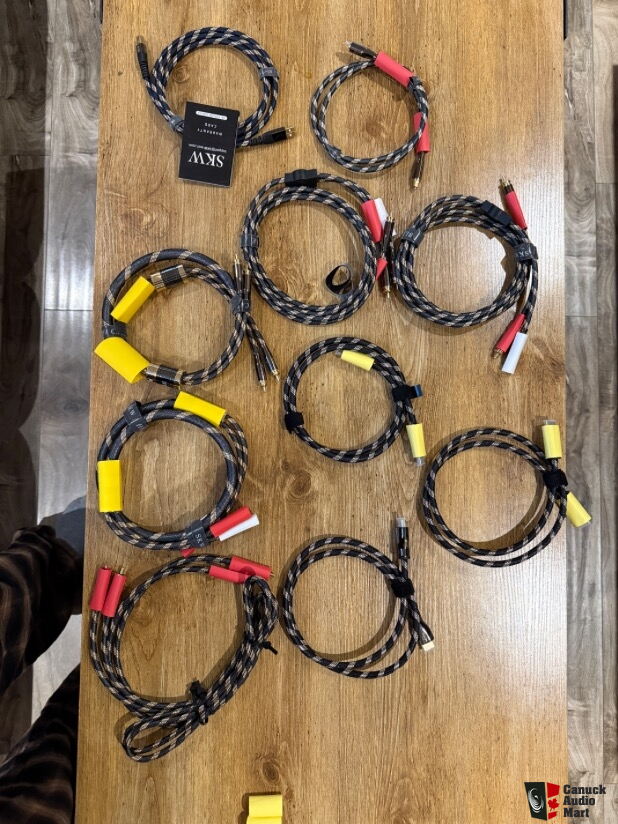 Lot of SKW Cables Photo #6048460 - Canuck Audio Mart