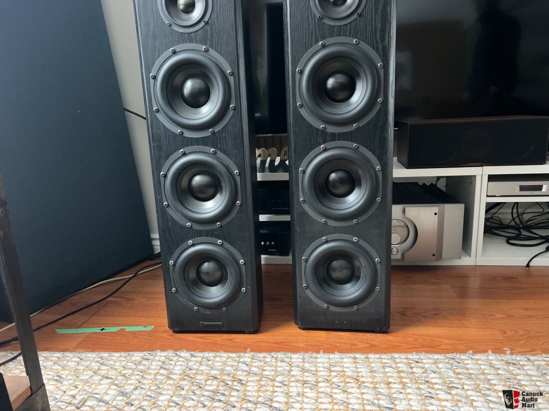 Bryston Model T Floorstanding Speakers - Black Photo #6048560 - Canuck ...
