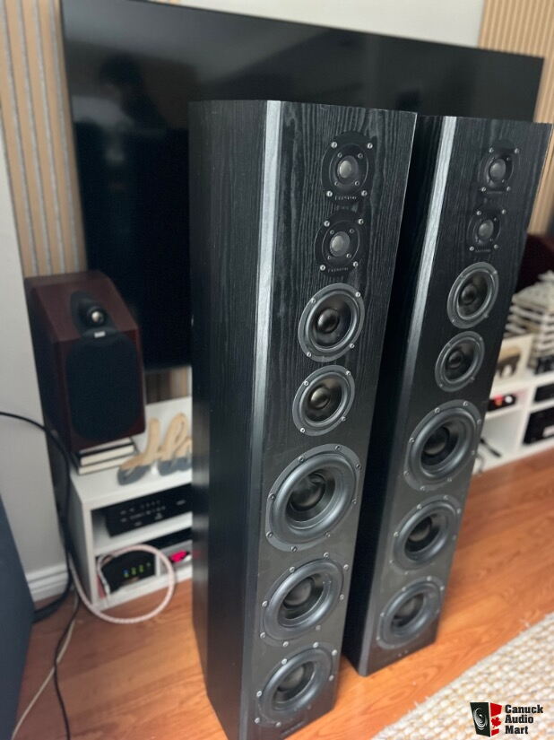Bryston Model T Floorstanding Speakers - Black Photo #6048560 - Canuck ...