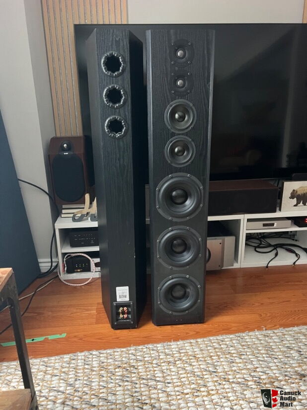 Bryston Model T Floorstanding Speakers - Black Photo #6048560 - Canuck ...