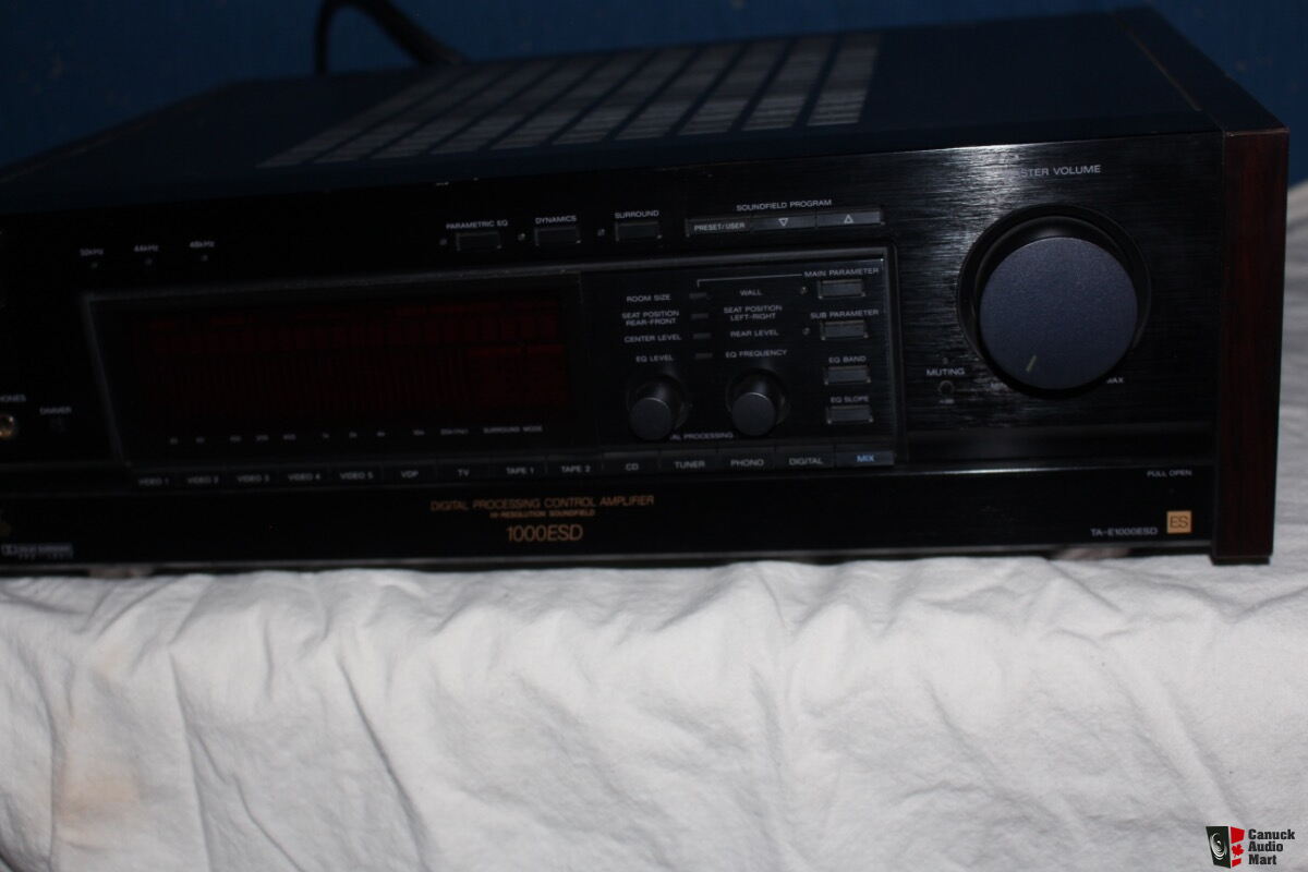Sony TA-E1000ESD Digitial Processing Control Amplifier with Remote ...