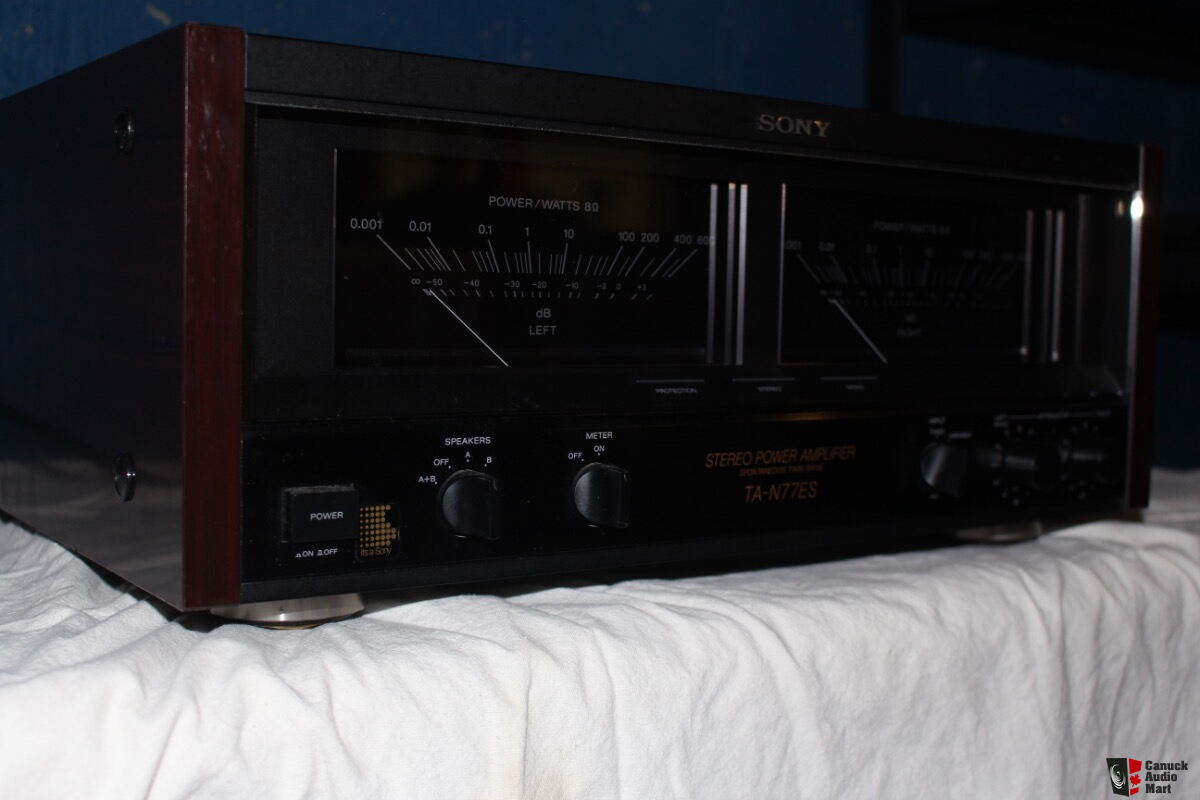 SONY TA-N77ES POWER Amplifier Photo #6049992 - Canuck Audio Mart