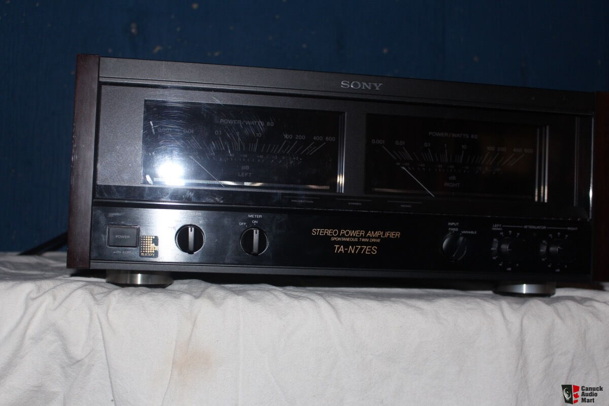 SONY TA-N77ES POWER Amplifier Photo #6049992 - Canuck Audio Mart