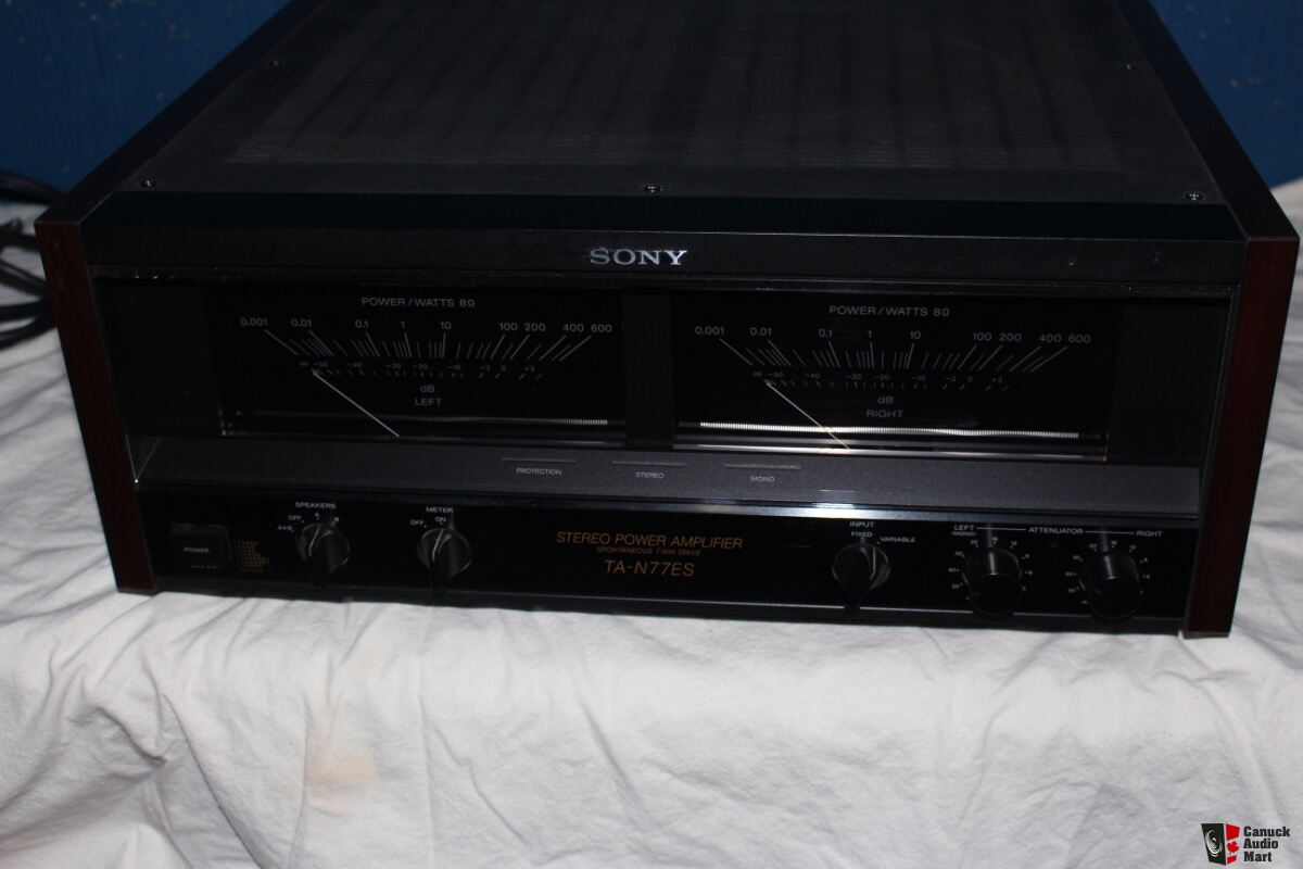 SONY TA-N77ES POWER Amplifier Photo #6049992 - Canuck Audio Mart