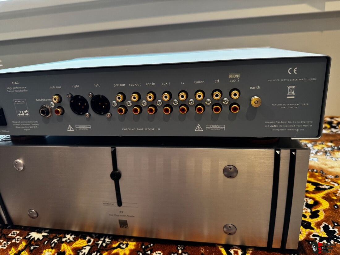 ATC CA2 Preamplifier with Phono Stage Photo #6050755 - Canuck Audio Mart