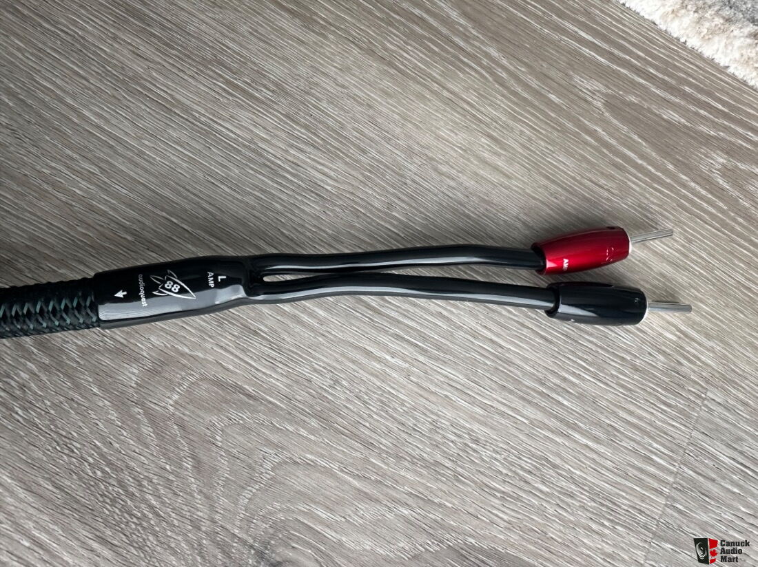 Audioquest Rocket 88 Speaker Cables Photo #6052053 - Canuck Audio Mart
