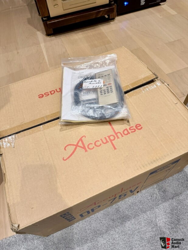 Title:Accuphase DP-75V Precision CD Player & DAC - Canadian Version ...