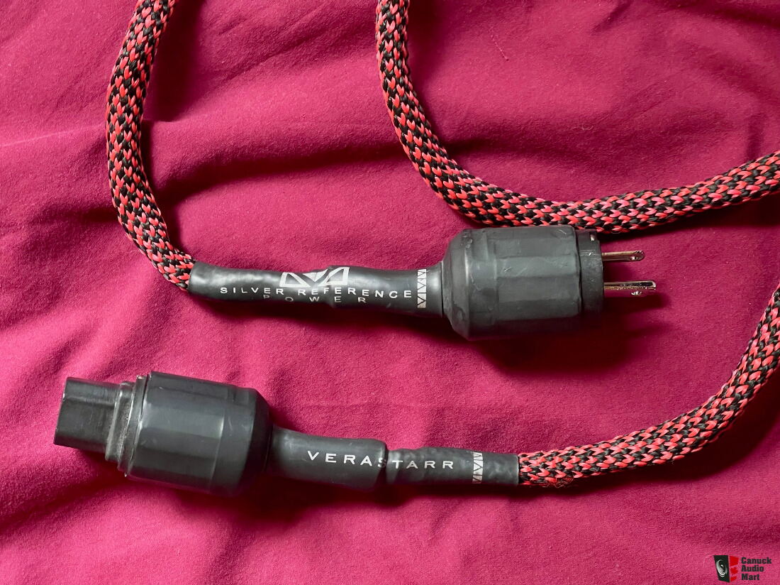 Verastarr Silver Reference IEC 5 Foot Power Cables For Sale - Canuck ...