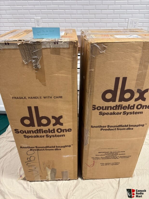 dbx soundfield one speaker system (rare) Photo #6053568 - Canuck Audio Mart