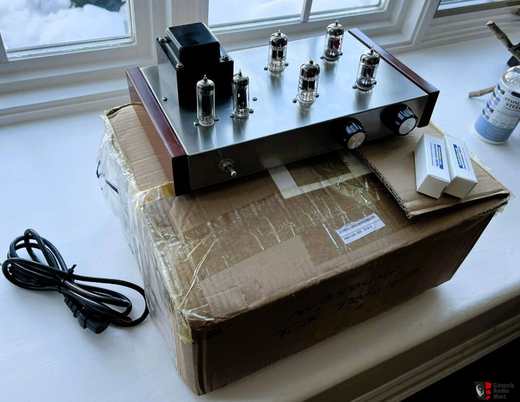 Nobsound 12AX7 12AU7 Vacuum Tube Preamp HiFi Preamplifier Photo ...