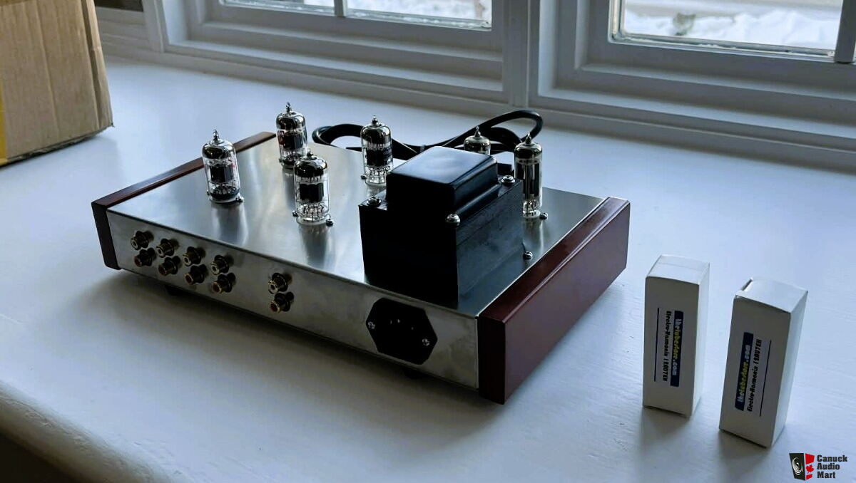 Nobsound 12AX7 12AU7 Vacuum Tube Preamp HiFi Preamplifier Photo ...