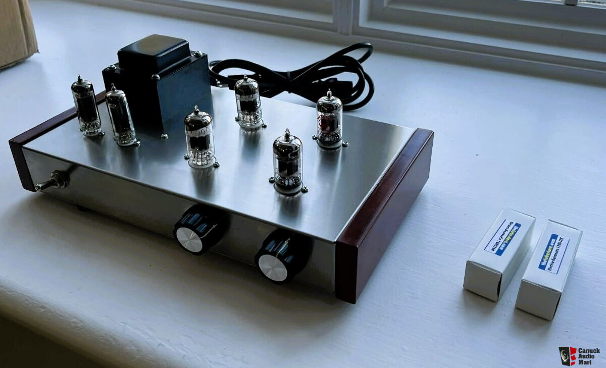 Nobsound 12AX7 12AU7 Vacuum Tube Preamp HiFi Preamplifier Photo ...