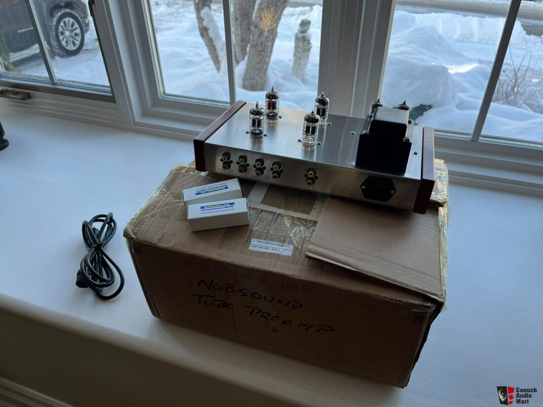 Nobsound 12AX7 12AU7 Vacuum Tube Preamp HiFi Preamplifier Photo ...
