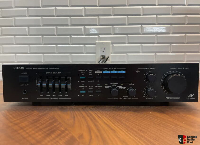 Denon AVC - 500 II Control Center For Sale - US Audio Mart