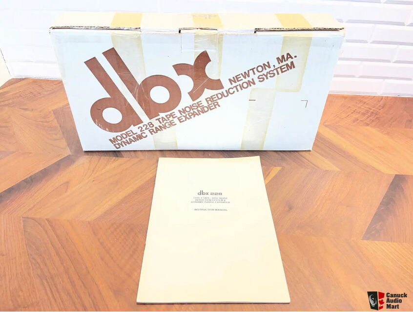 dbx 228 Type II Noise Reduction & Expander Photo #6054998 - Canuck ...