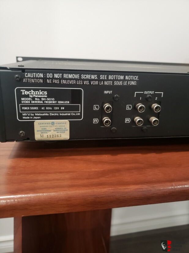 Technics SH-9010 Parametric Equalizer Photo #6056110 - Canuck Audio Mart