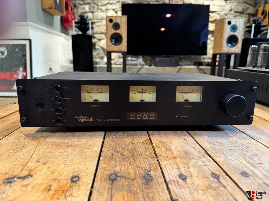 Magnum Dynalab FT101A Analog FM Tuner Photo #6056988 - Canuck Audio Mart