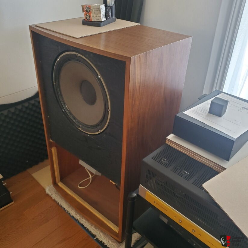 Tannoy 15" Gold in Tannoy GRF Rectangular cabinets // Original Photo ...
