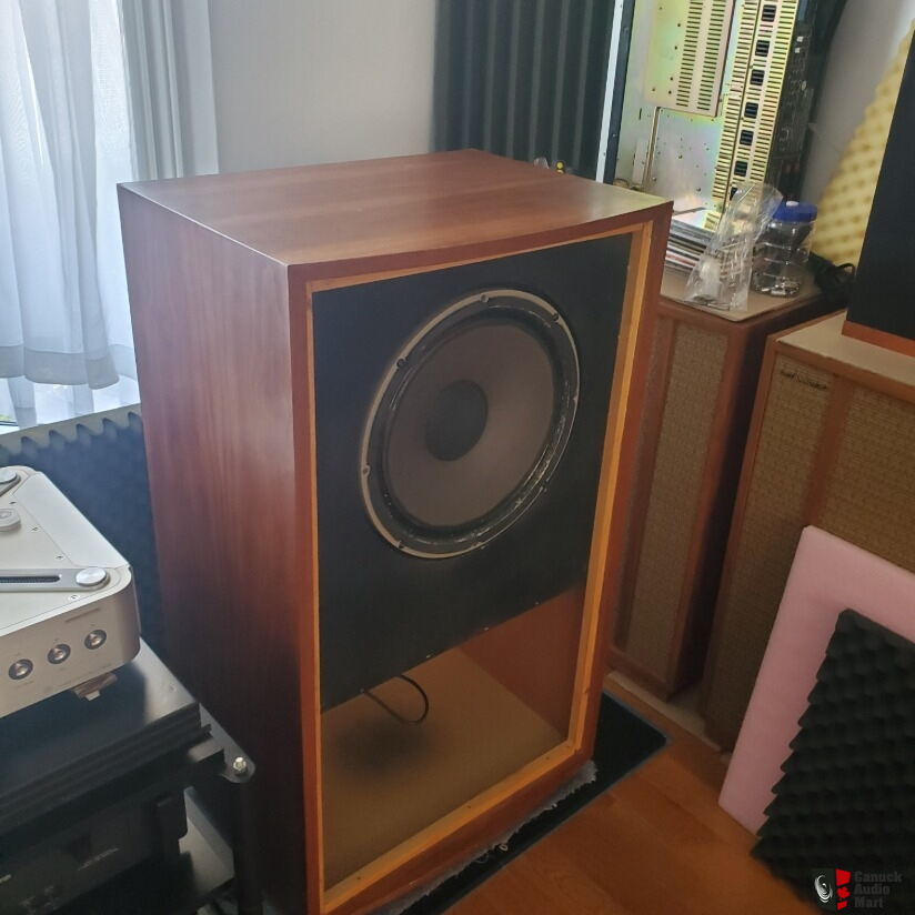 Tannoy 15" Gold in Tannoy GRF Rectangular cabinets // Original Photo ...