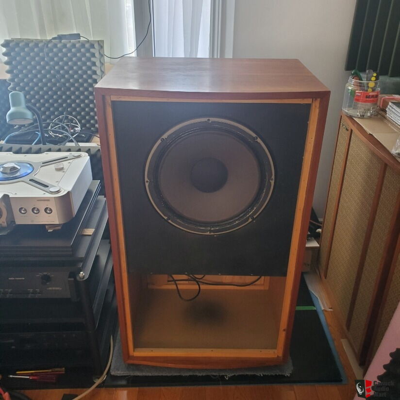 Tannoy 15" Gold in Tannoy GRF Rectangular cabinets // Original Photo ...