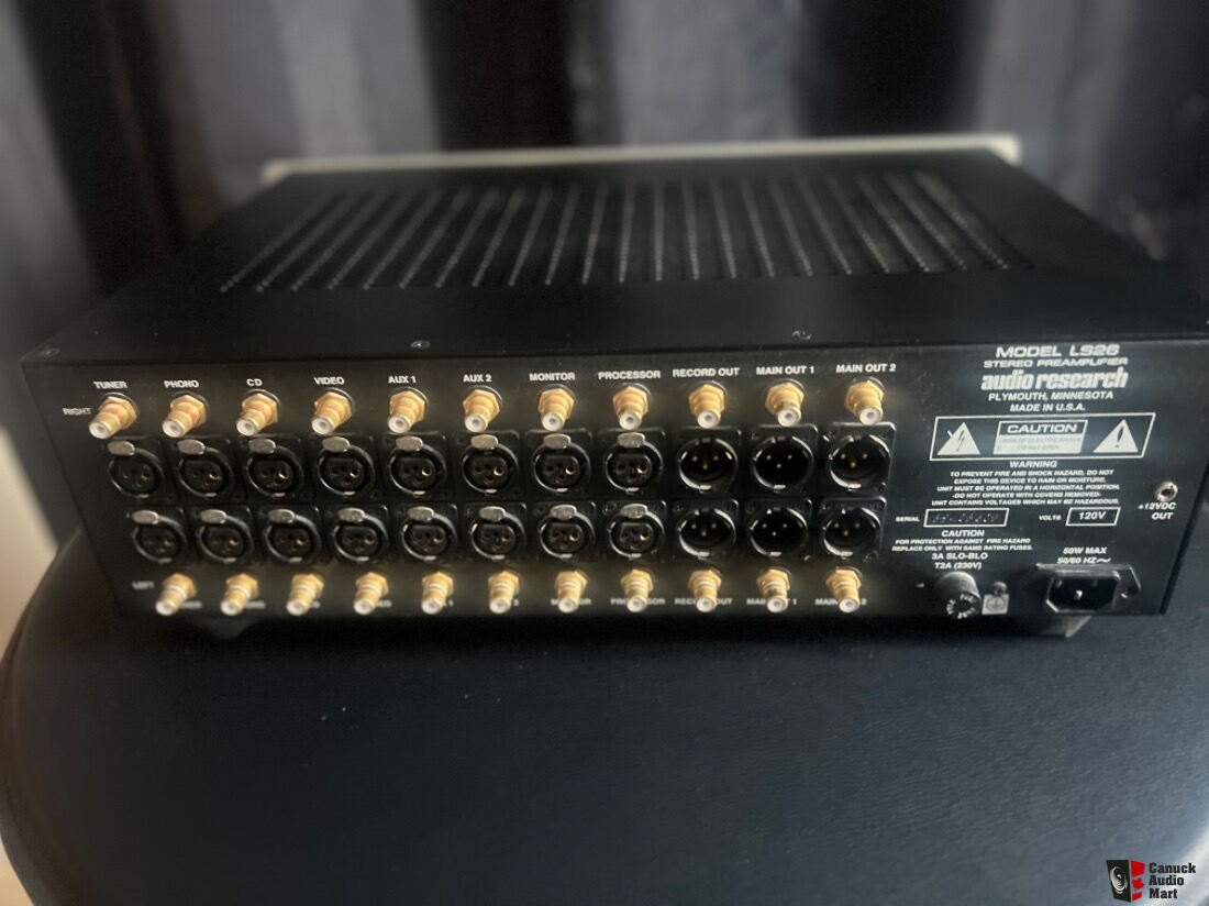 Audio Research ls26 Photo #6057998 - Canuck Audio Mart