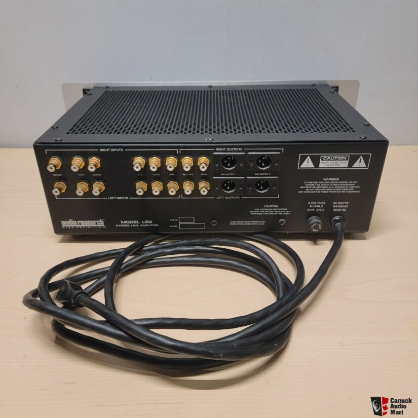 Audio research LS2 mk1B Stereo Line Amplifier Photo #6061063 - Canuck ...