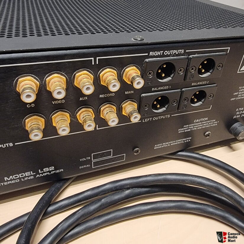 Audio research LS2 mk1B Stereo Line Amplifier Photo #6061063 - Canuck ...