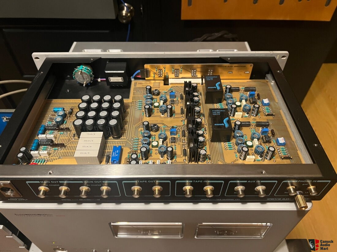 Spectral Audio dmc-10 preamp - with phono! Photo #6061682 - Canuck ...