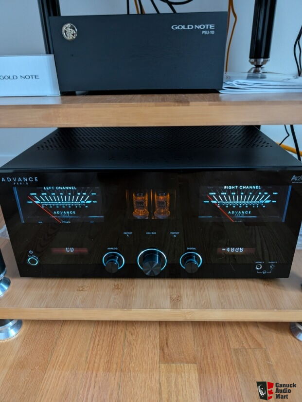 Advance Paris A12 APEX Integrated Amplifier - Mint / 30th Anniversary ...